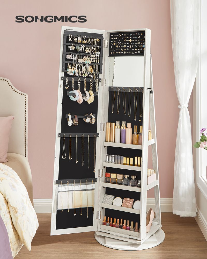 Rotatable Jewellery Cabinet