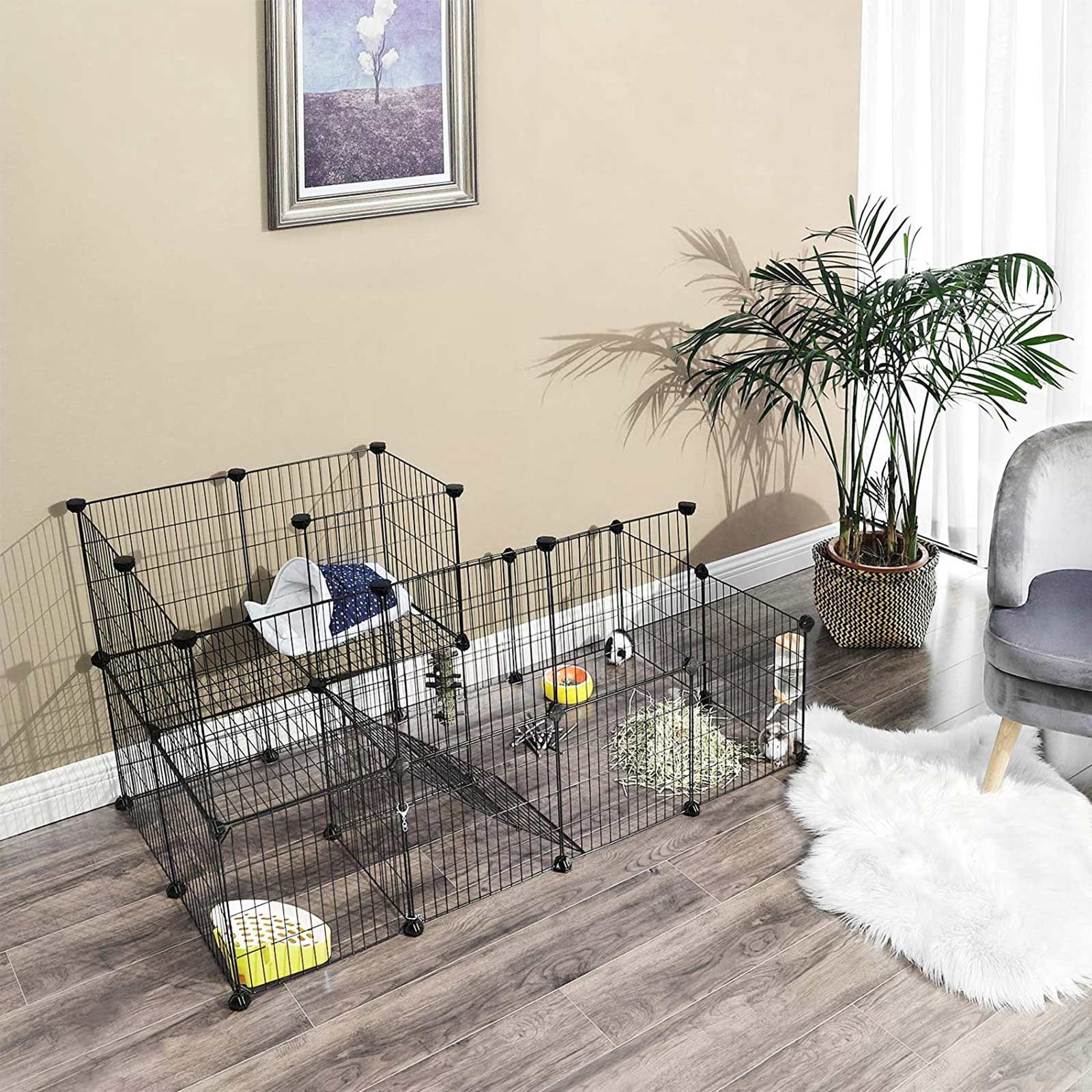 Metal Mesh Pet Playpen